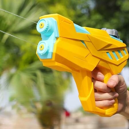 Детский водный пистолет с двумя отверстиями большой летний пляж игрушки водный пистолет вода играть детские подарки