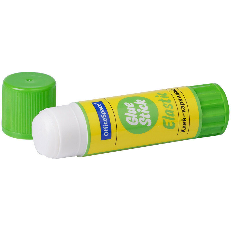 Клей-карандаш OfficeSpace "Elastic", 36г, улучшенный, 1 штука ПВП, 243842