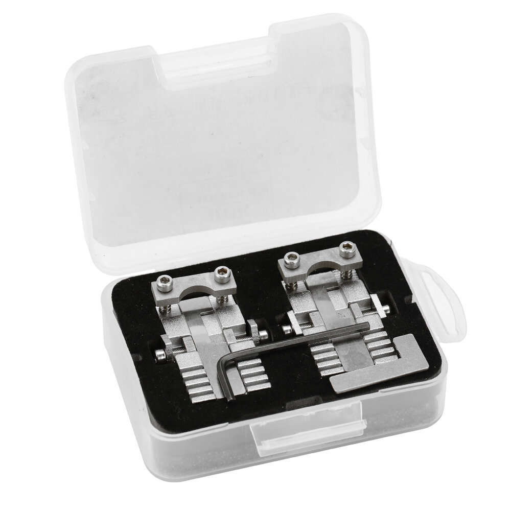 Многофункциональный зажим для ключей, дубликатный станок, универсальный инструмент для копирования ключей из нержавеющей стали