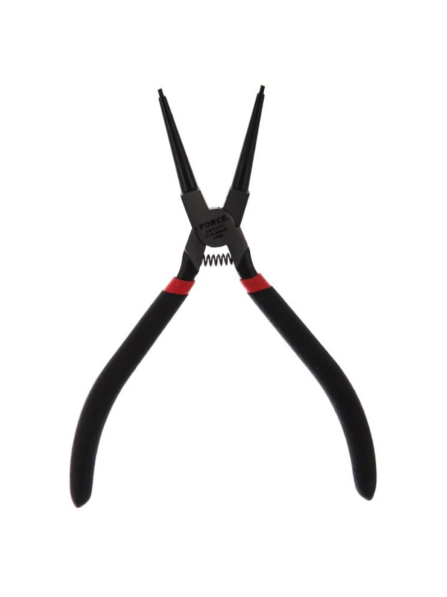 Съемник стопорных колец FORCE 609ASC, хромованадиевая сталь, 180мм