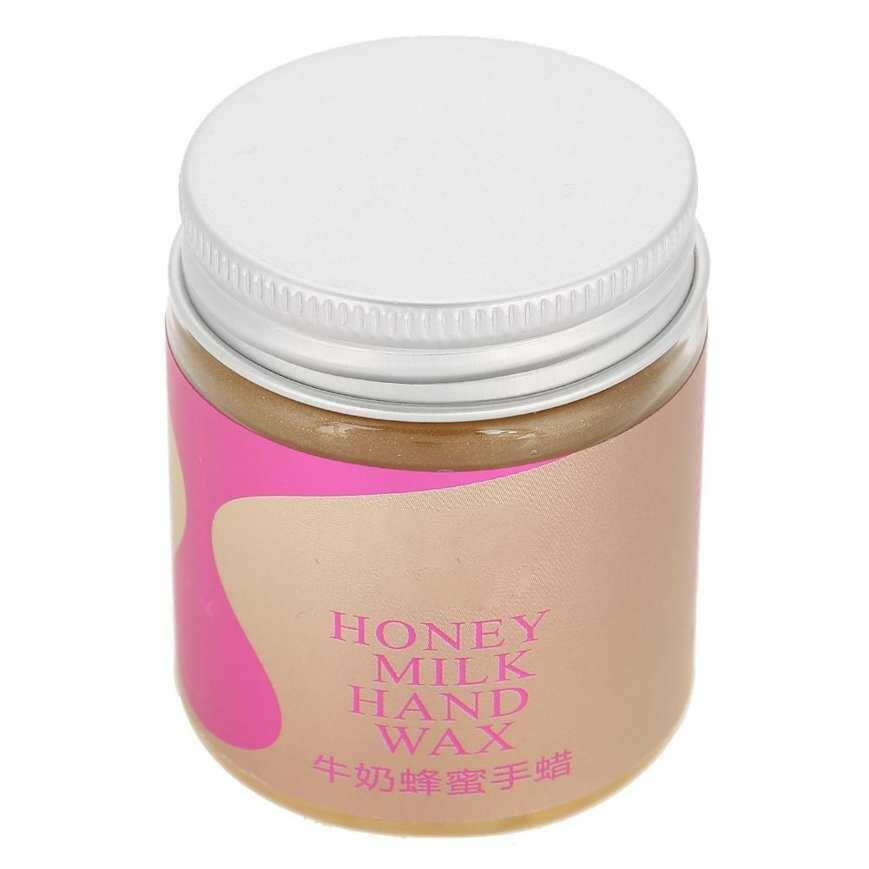Молочный мед воск для рук маска уход увлажняющий отшелушивающий отбеливающий крем (80 г)
