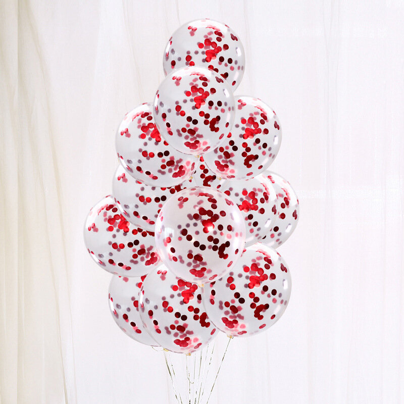 Шар воздушный "Золотой", с блестками, для свадьбы, 1 шт