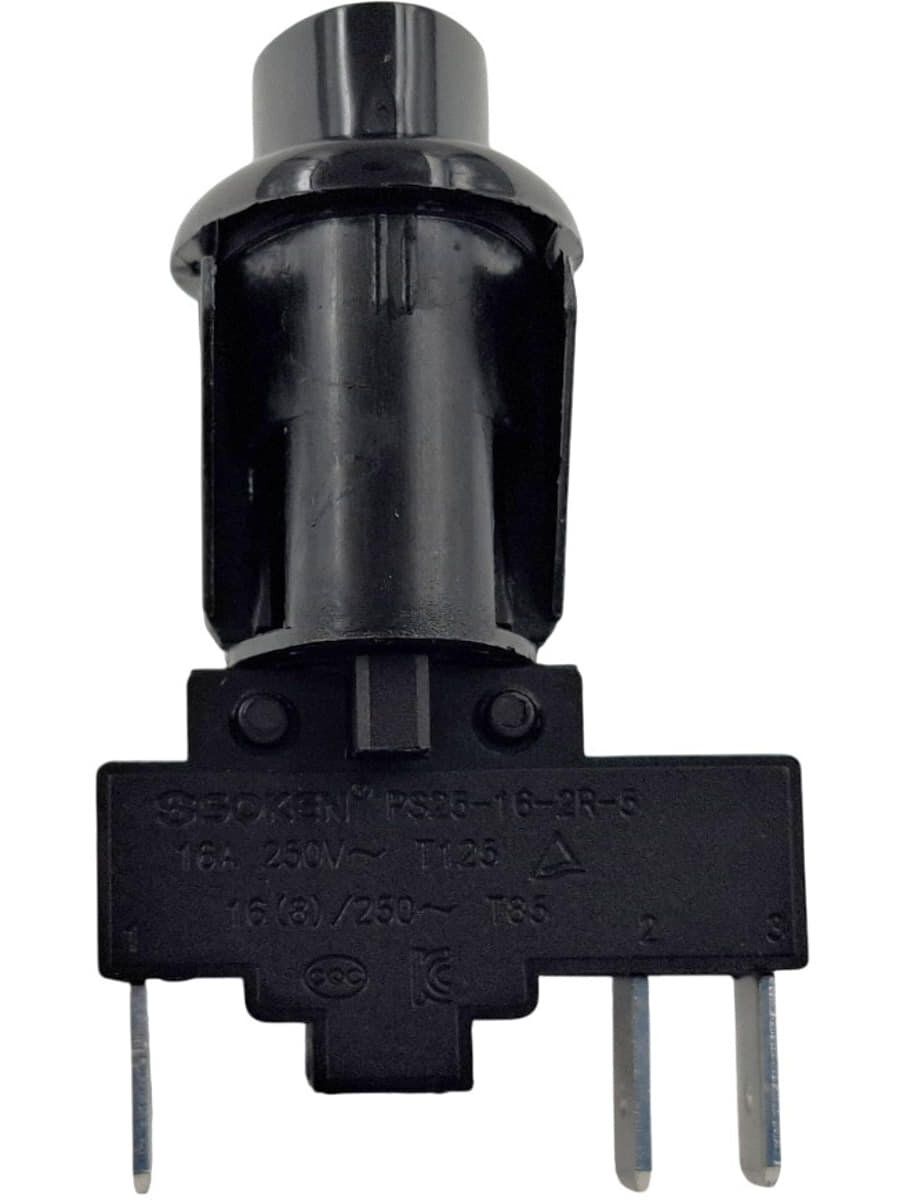 Gefest ПКН-506-222 кнопка электророзжига 3-х контактная 16A, 250V для плиты Гефест 3200, СН1210