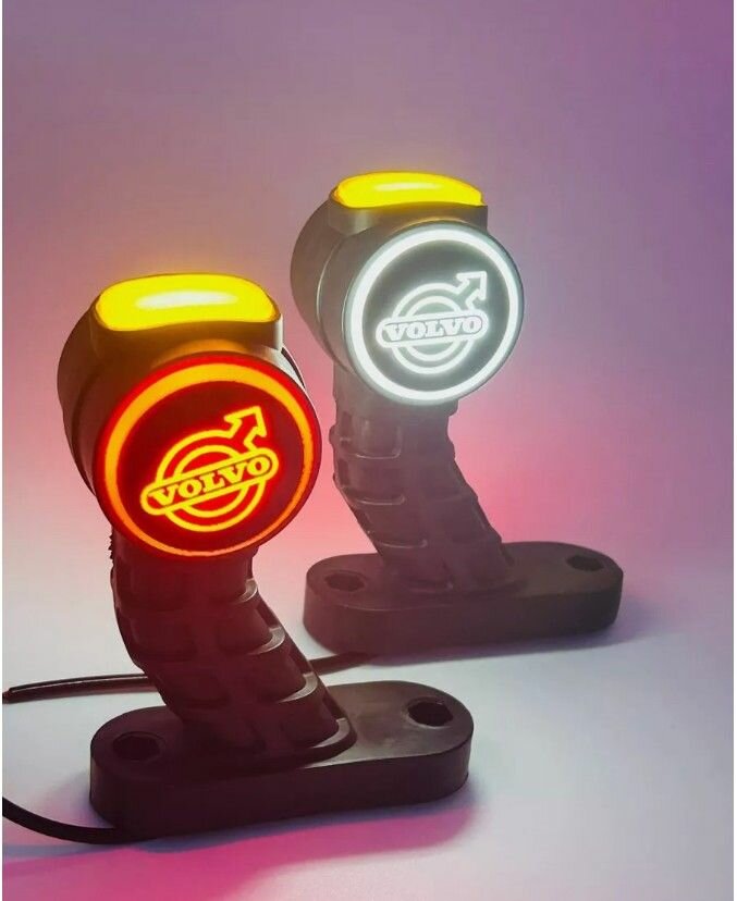 Фонари габаритные боковые габариты грузовые 12-24V Volvo