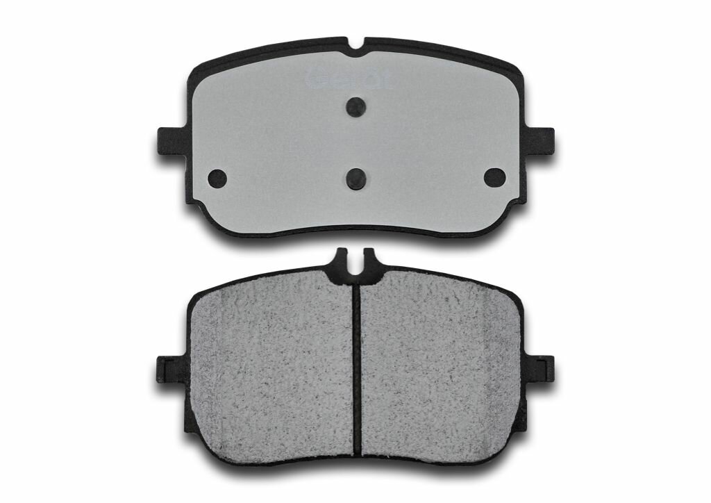 Тормозные колодки Gerat BPF306PG (передние) Low-metallic