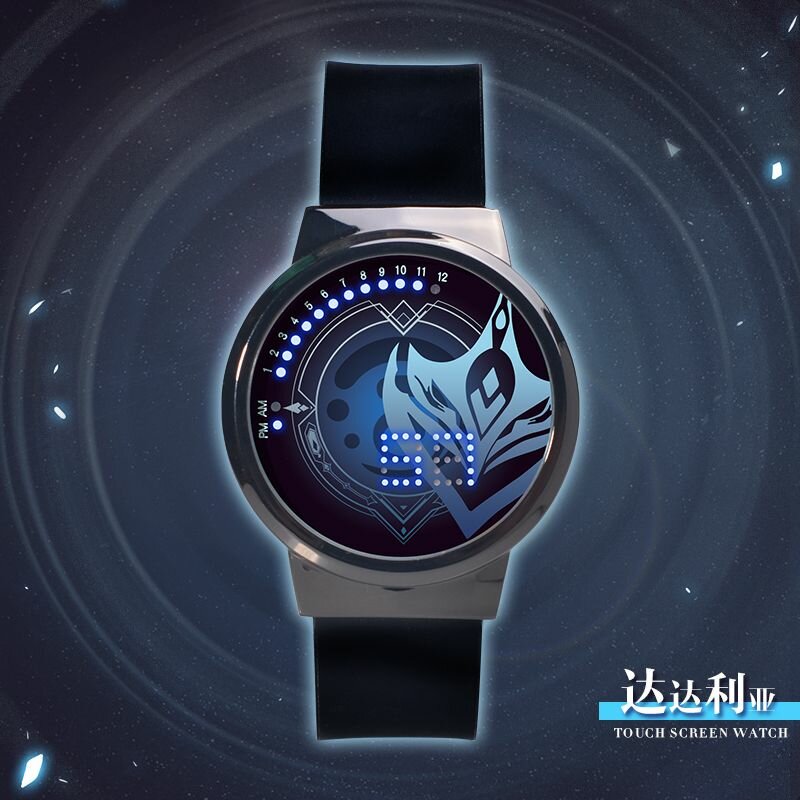 Genshin Impact Часы С Сенсорным Экраном Аниме Наручные Часы