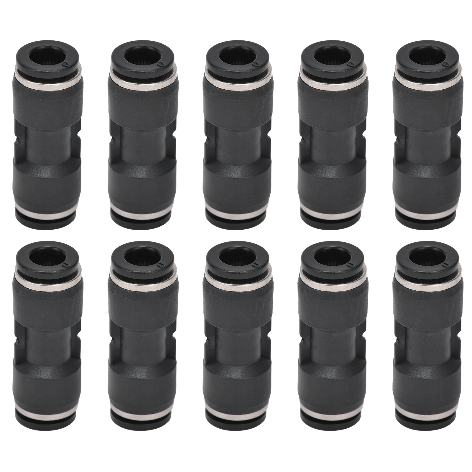10 шт. пневматические соединители прямые нажимные фитинги для труб аксессуары для воздушных компрессоров 4 мм