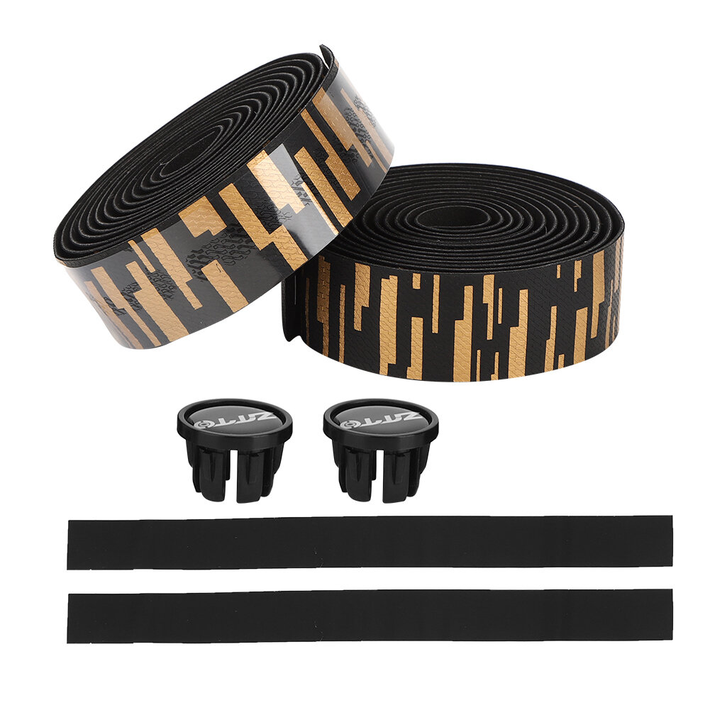 Велосипедная Лента Для Руля: 3мм Амортизирующий Слой Для Комфорта При Длительных Поездках - Водонепроницаемый ПУ Материал Для Надежного Хвата Велосипедные Грипсы с Универсальной Совместимостью Для Шоссейных И Горных Велосипедов