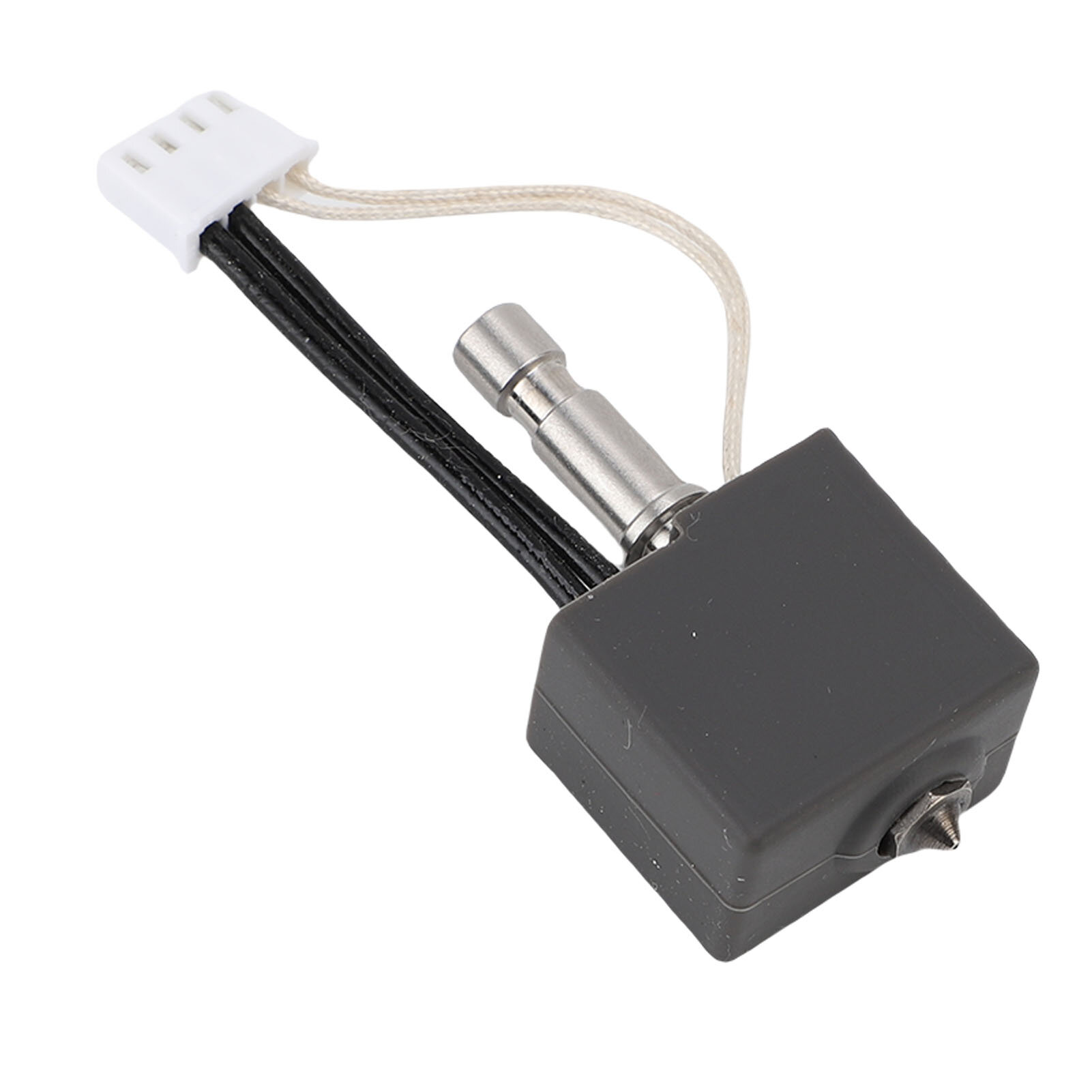 Комплект экструдера для печатающей головки Hotend, комплект экструдера для 3D-принтера из закаленной стали, устойчивый к высоким температурам, с 2 силиконовыми втулками для сопла S1 0,8 мм