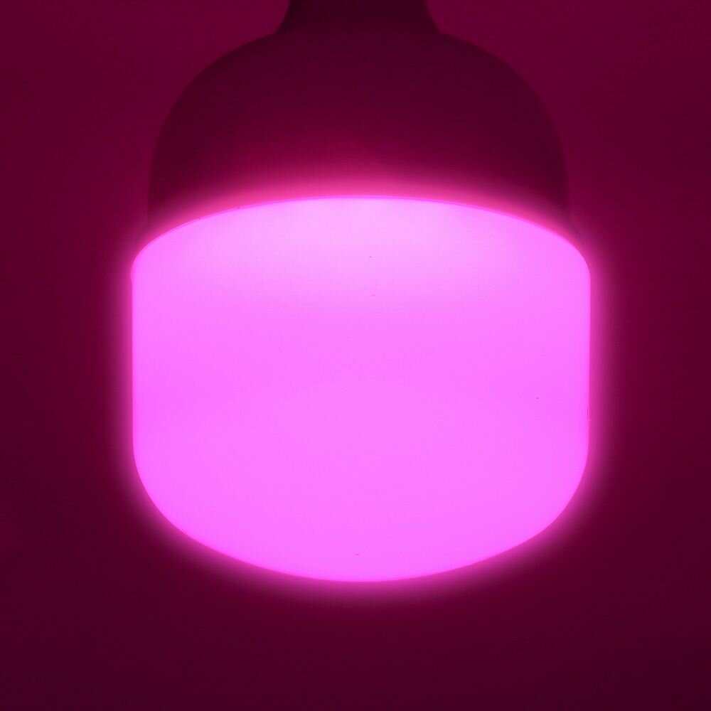 Лампа для растений 12х19.3см, 60LED, фиолетовый, 30Вт, Е27, PC, металл