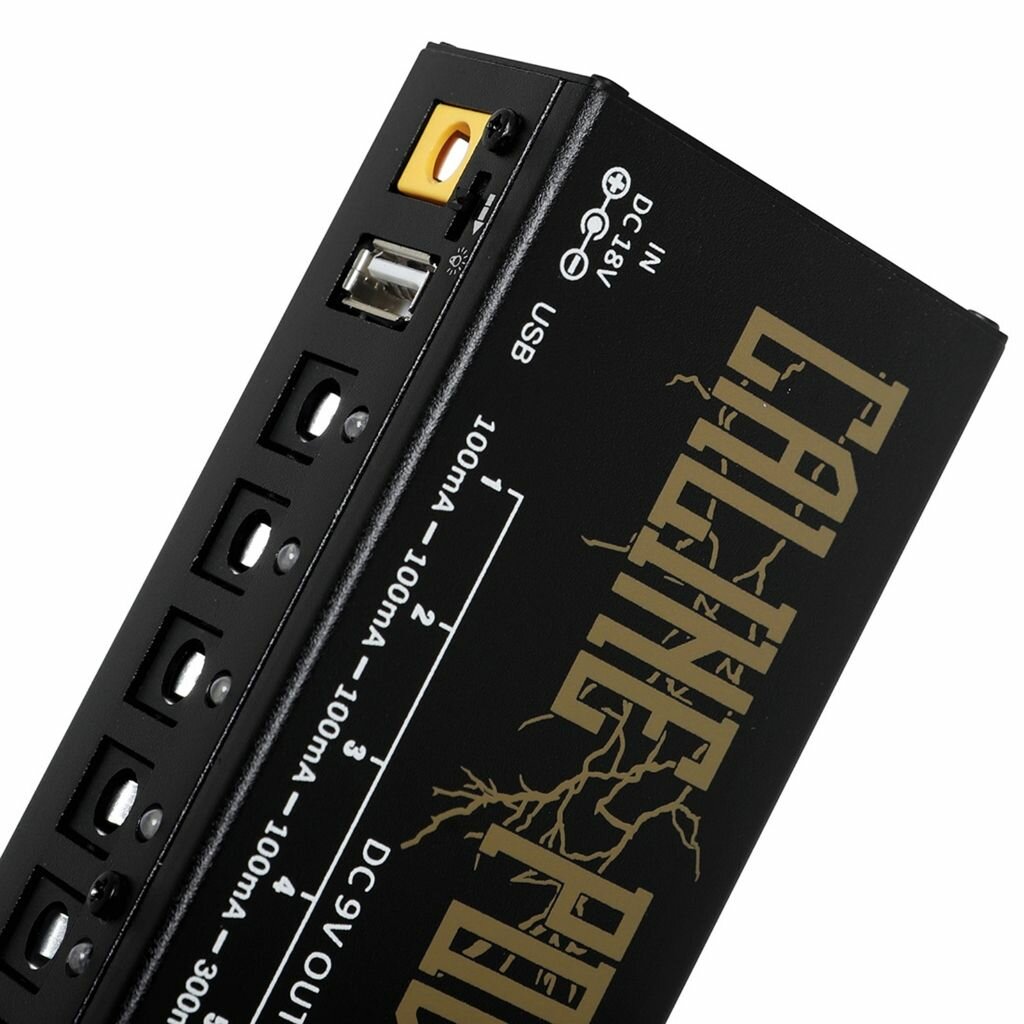 (1 комплект) Блок питания педали гитарных эффектов на 10 выходов