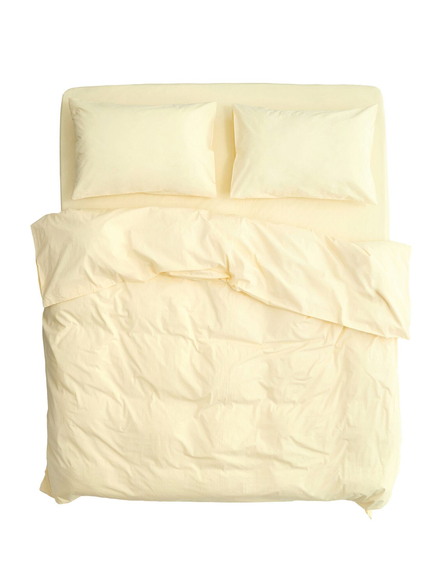 Пододеяльник MORФEUS (морфеус) - Melange Butter (желтый) - 135x200 - вареный хлопок