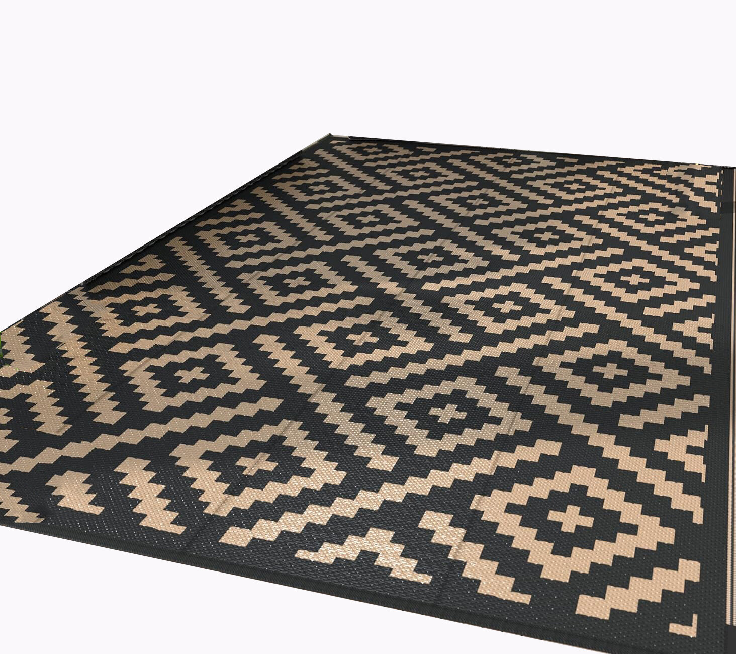 Водонепроницаемый уличный коврик, ковровое покрытие для улицы, коврик для автодома с геометрическим узо，120*180