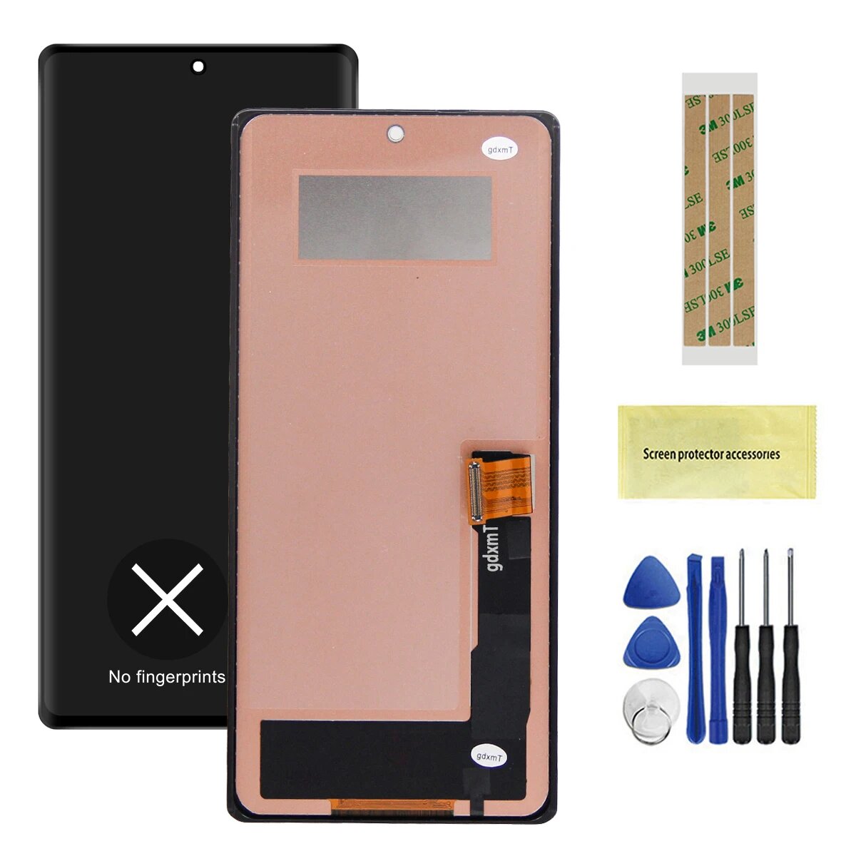 OLED для Google Pixel 6 Pro ЖК-дисплей для Google Pixel 6Pro GLUOG, G8VOU Дисплей TFT No Frane