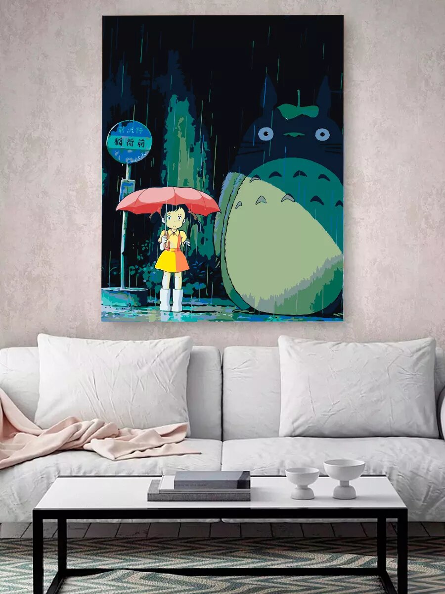 Картина по номерам Мой сосед Тоторо