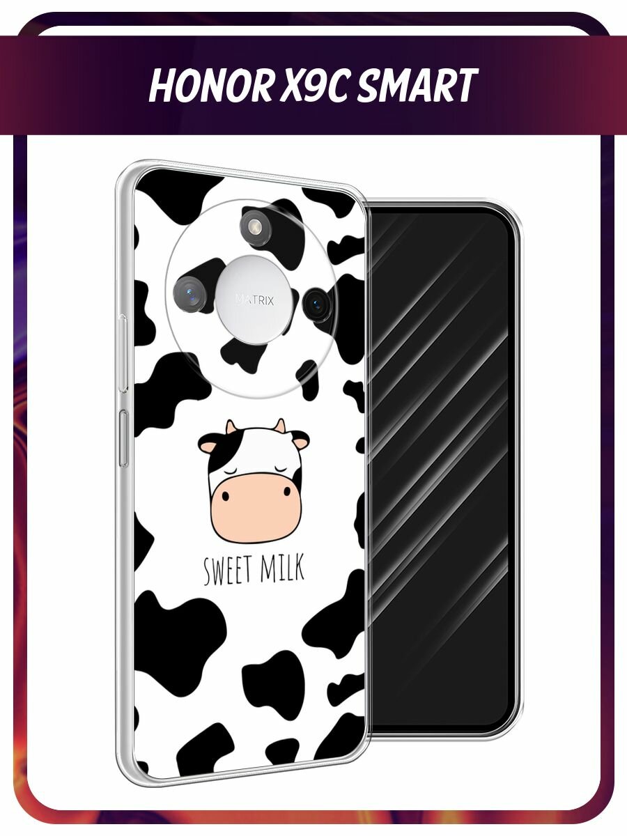 Чехол на Honor X9c Smart / Хонор X9c Смарт с принтом Sweet milk