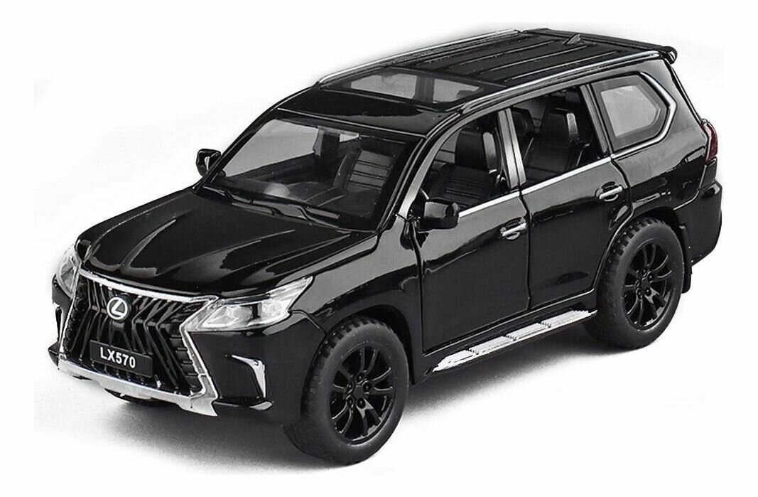 Моделирование 1:32 литой внедорожной модели автомобиля со звуком и светом