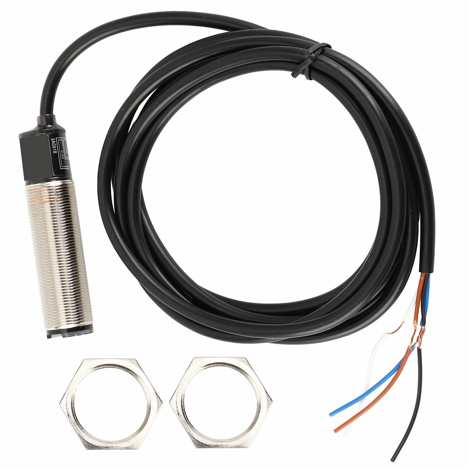 Фотоэлектрический переключатель BERM, 4-проводной датчик обнаружения диффузного отражения 12 24 В постоянного токаBR100-DDT