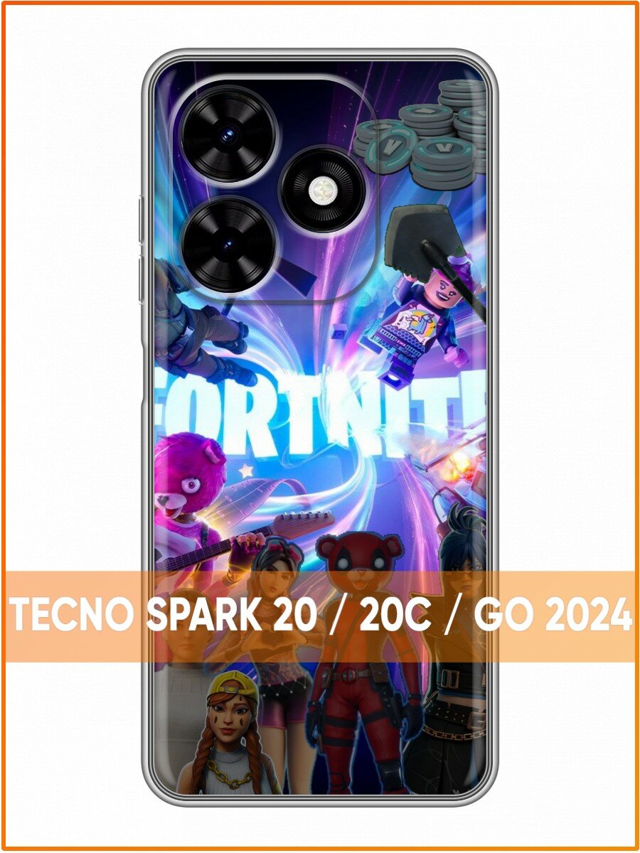 Чехол для Tecno Spark Go 2024, Spark 20, Spark 20C, Pop 8, Техно Спарк Го 2024, Спарк 20, Спарк 20С, Поп 8