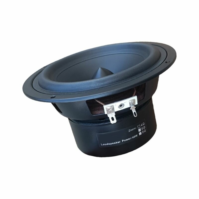 Круглый 5,25-дюймовый 5-дюймовый сабвуфер hifi fever-8 Ом