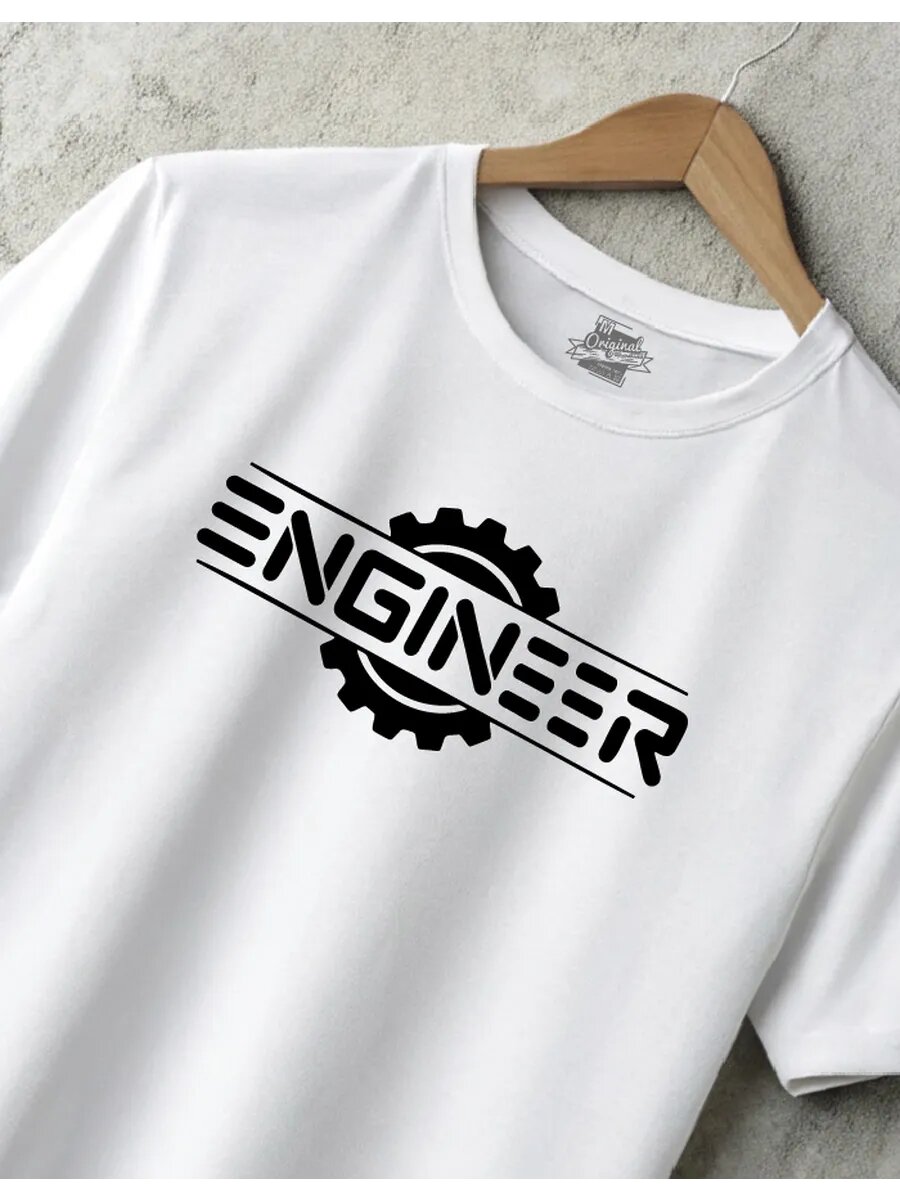 Футболка infestedbook8 с принтом Инженер