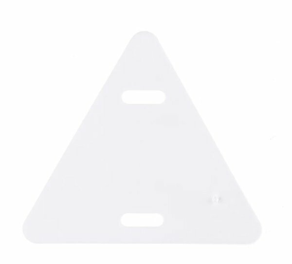 Бирка кабельная «У-136» (Треугольник) белая (100 шт./уп.) REXANT