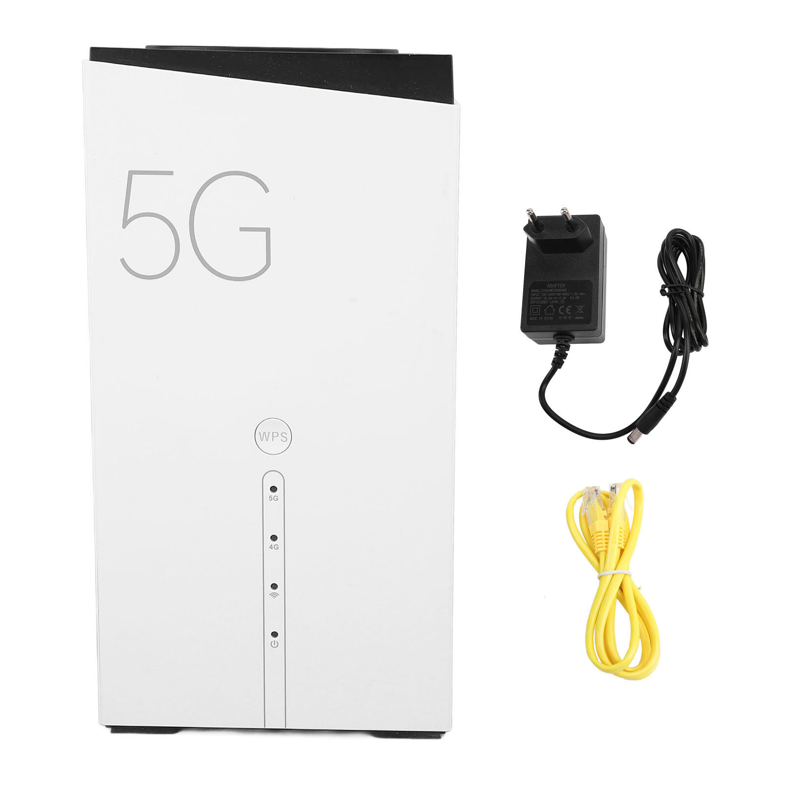 Маршрутизатор CPE с SIM -картой слот 5G Wi -Fi 6 Gigabit Ethernet 2 полоса разблокированной беспроводной сотовой связи встроенный в 8 антенн с высоким усилением Eu Plugure Eu