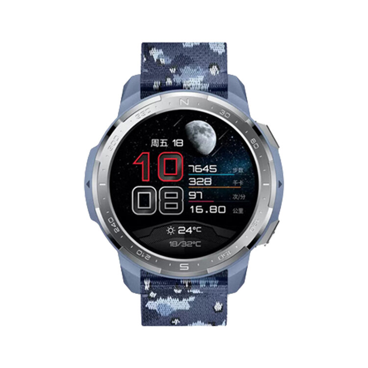 Умные часы HONOR, tide blue, Bluetooth, водостойкие, стильный дизайн