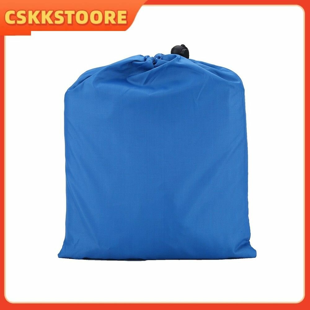 Водонепроницаемый брезент для палатки, синий, легкий, портативный.