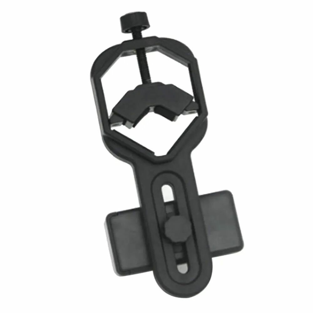 Универсальный адаптер для смартфона к телескопу, микроскопу, биноклю, моноклю, регулируемый держатель, зажим для аксессуаров, диапазон ширины 55-82 мм