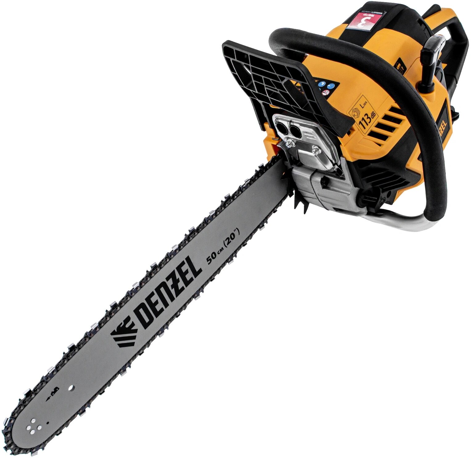 Бензопила Denzel DS-5820 2648Вт 3.6л. с. дл. шины:20" (