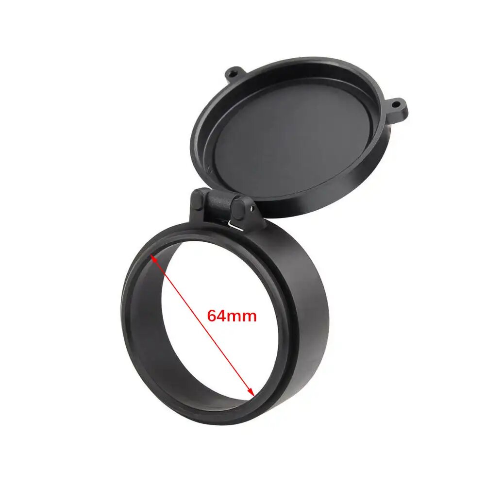 Крышка объектива для прицела 64mm, черная
