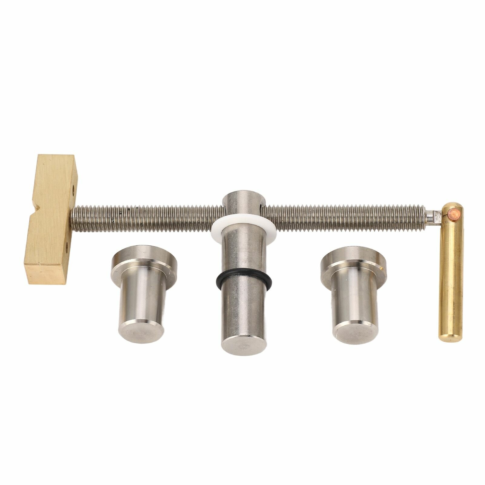 Металлический зажим-собачка для верстака