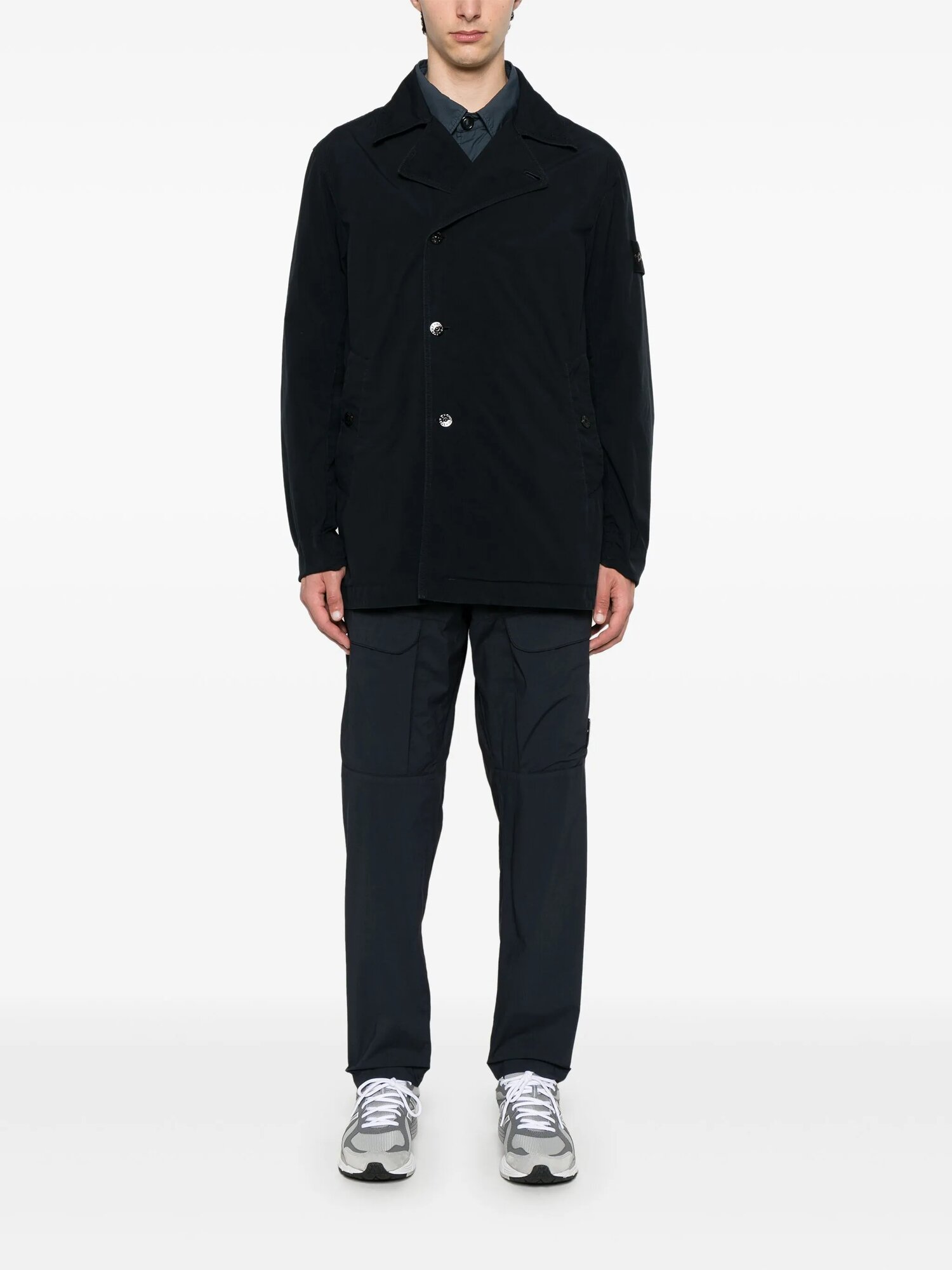 Куртка Stone Island Touch Poly-Tc, размер M, синий — фото 1