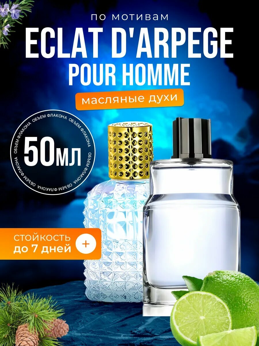Духи масляные по мотивам Eclat DArpege Ланвин Дарпеж парфюм мужские стойкие