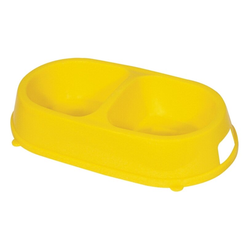 Gamma миска пластиковая, двойная, 2х0.26 л