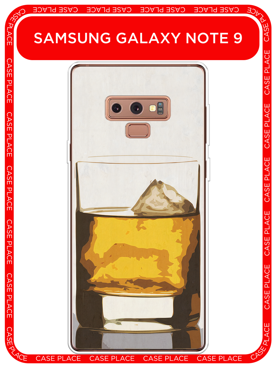 Чехол на Samsung Galaxy Note 9 / Самсунг Галакси Нот 9 с принтом Шотландский виски