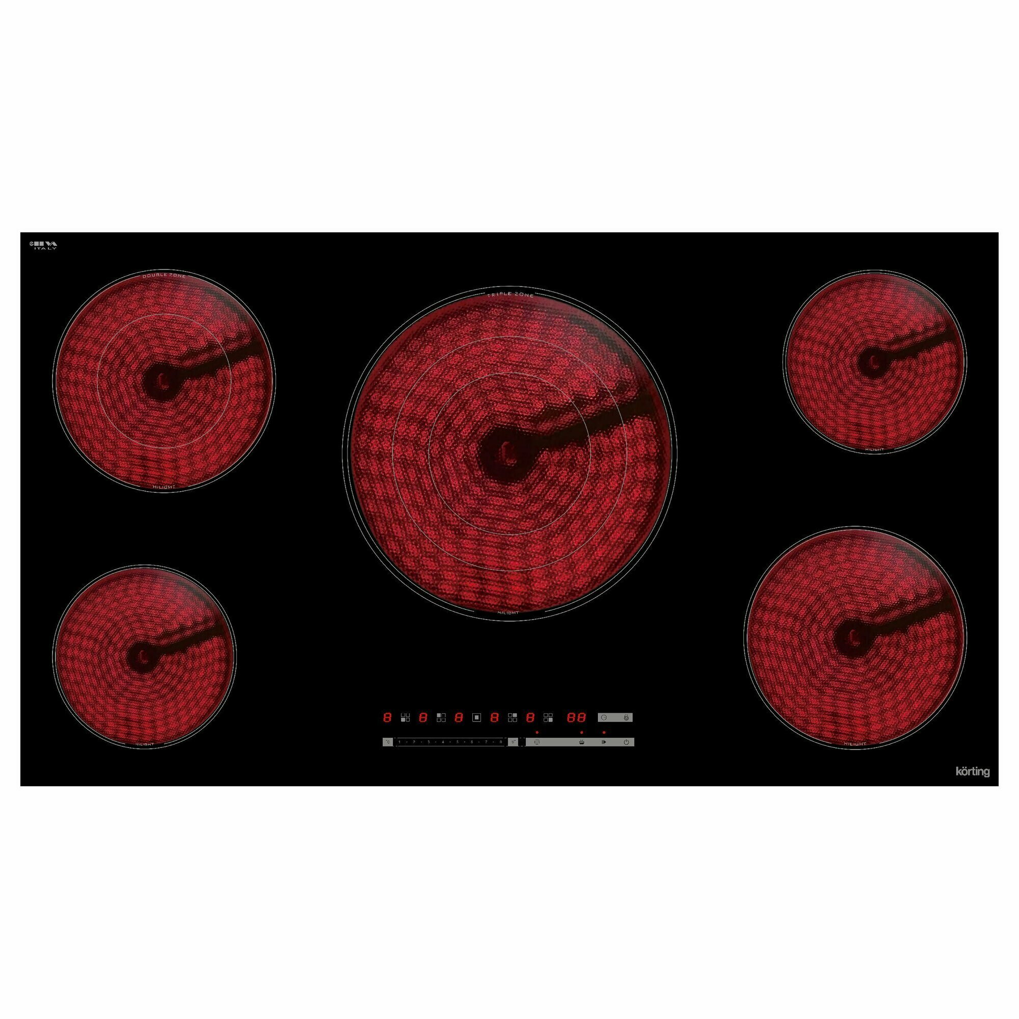Электрическая варочная панель Korting HK 95309 B