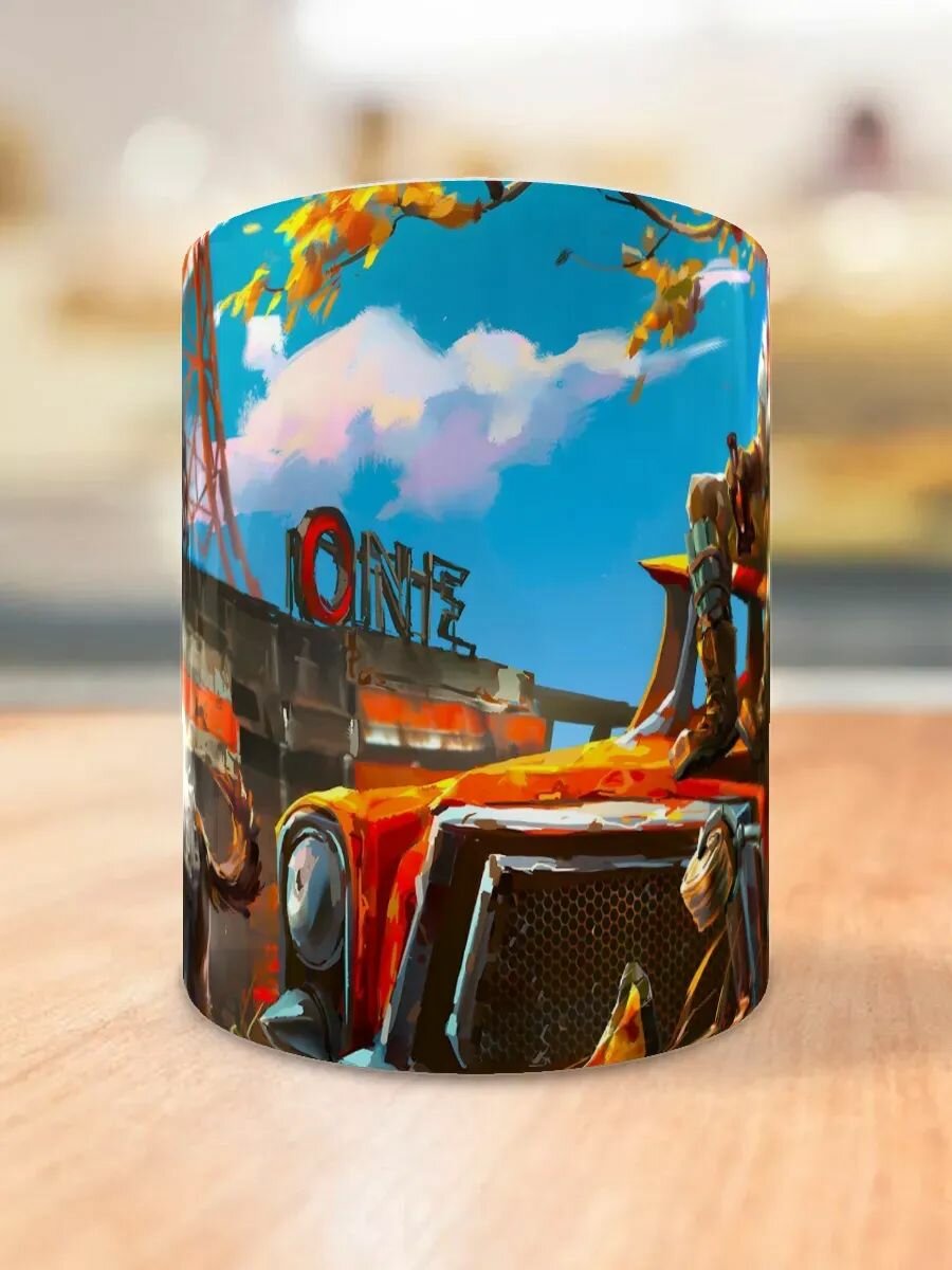 Кружка Fallout 4 (Постъядерный Бостон)