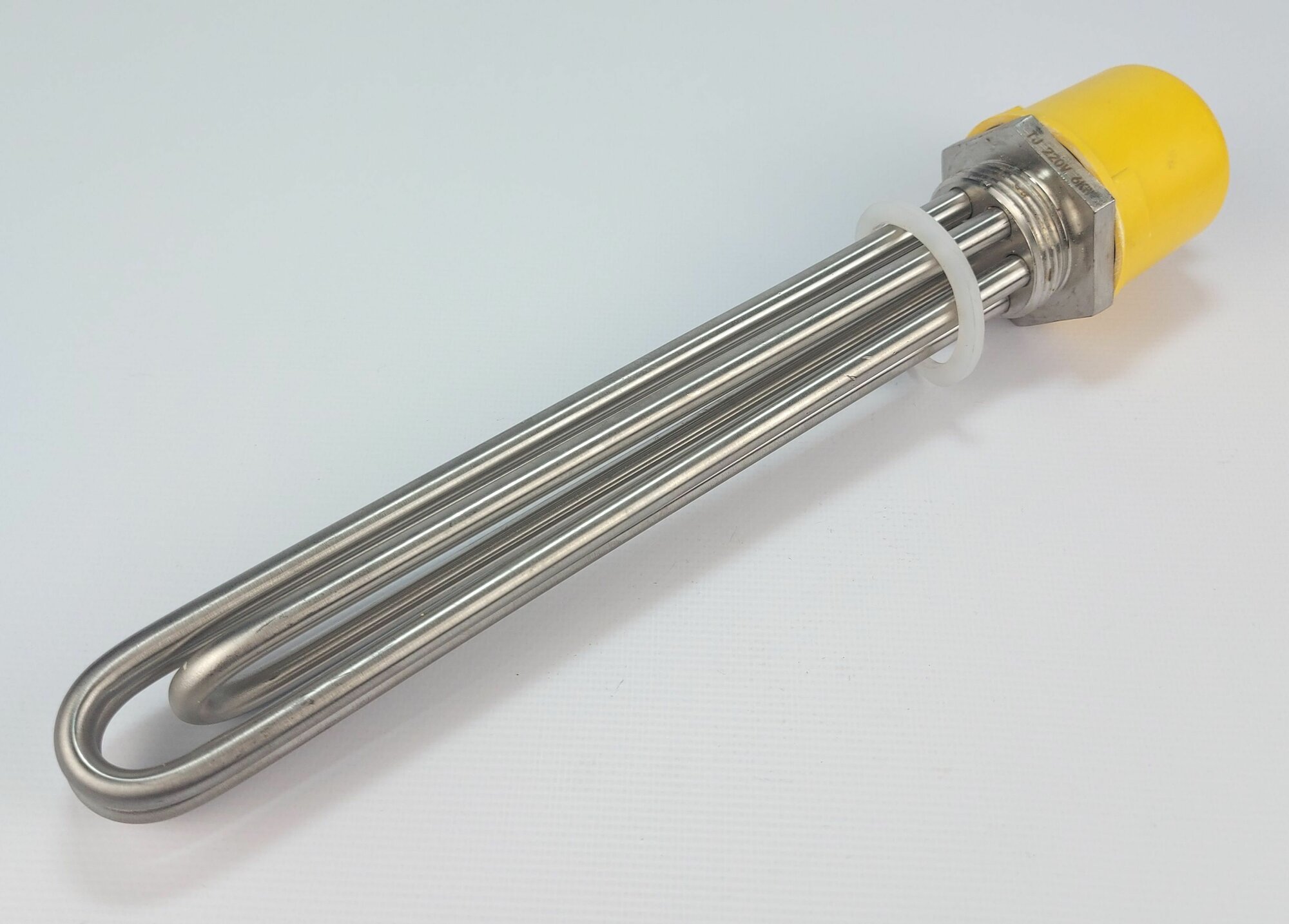 ТЭНБ 6,0 кВт. Резьба d - G 1 1/4 (42 мм.) гайка 53 мм. (не под терморегулятор)