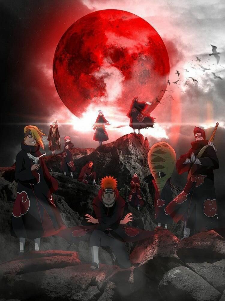 Алмазная мозаика Картина стразами Алмазное хобби "Наруто" 40x50cm, Бескаркасный