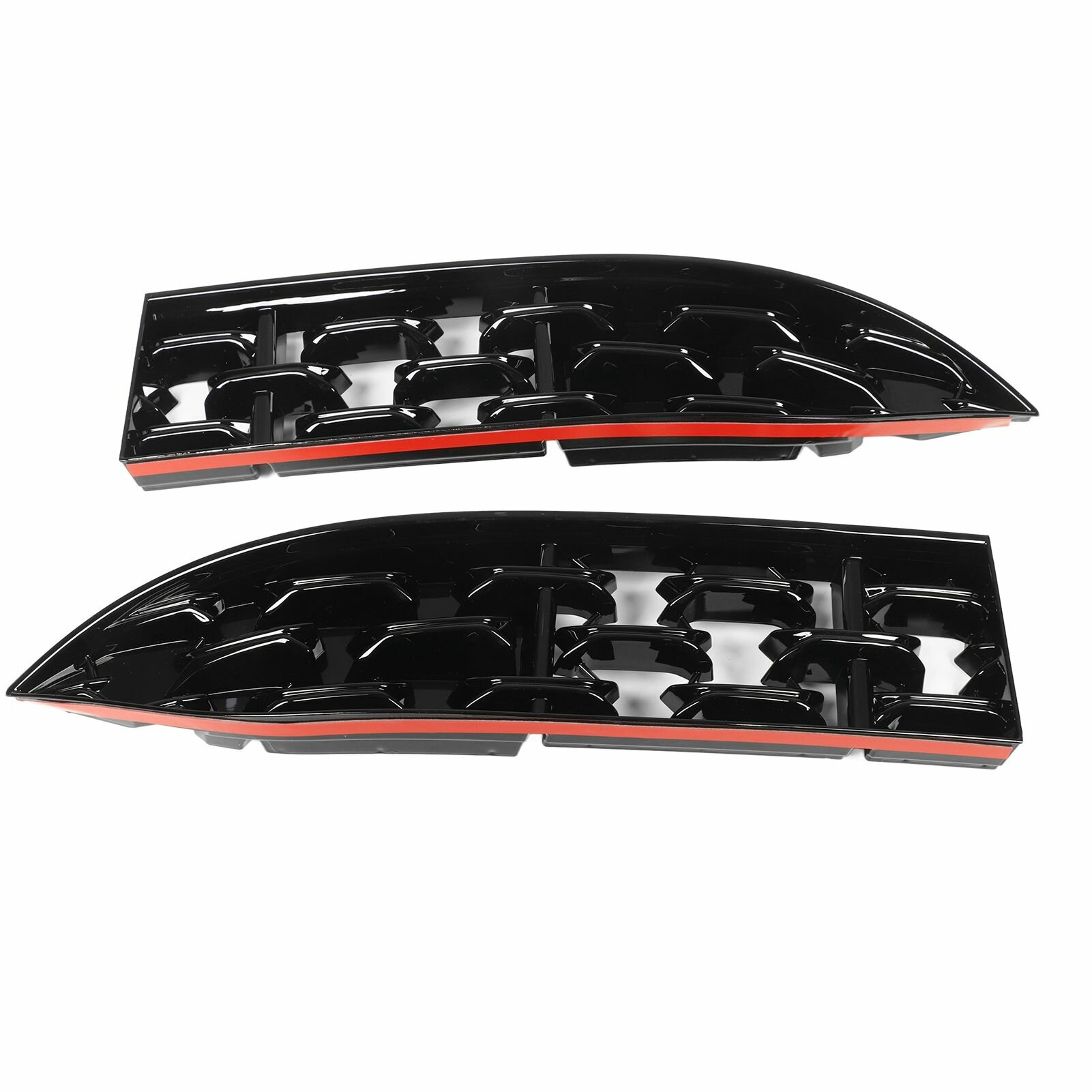 Решетка радиатора 2шт, черная, для Mazda CX-5 2022+