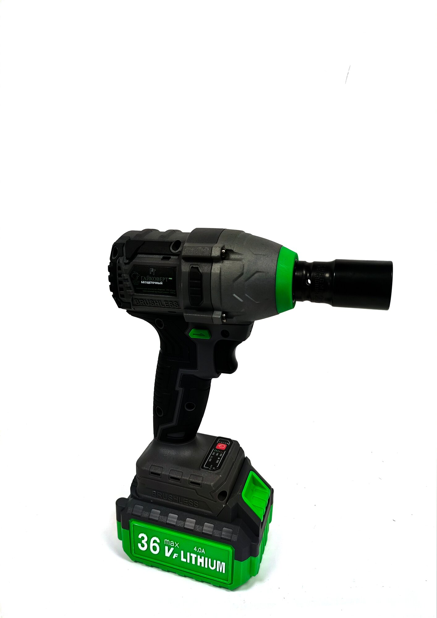 Гайковерт Fang Tools F24, 3 дюйма, 36 В, крутящий момент 350 Н·м, бесщеточный