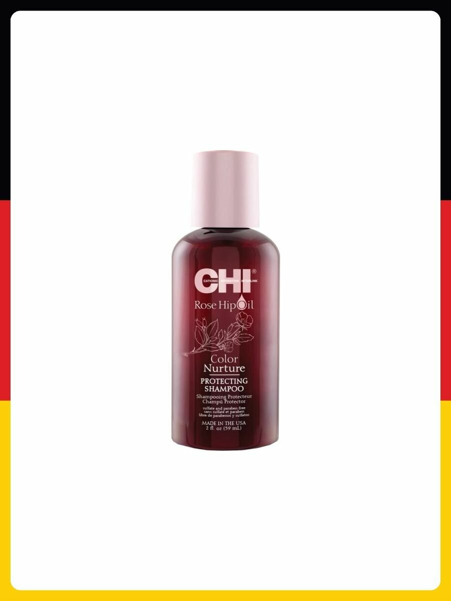 Шампунь для волос CHI Rose Hip Oil Shampoo 59 ml
