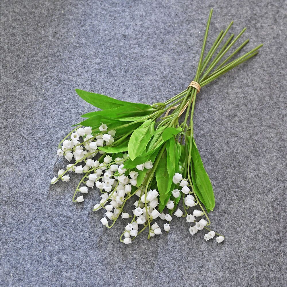 Искусственные цветы "Имитация ландыша", 37см, 12шт