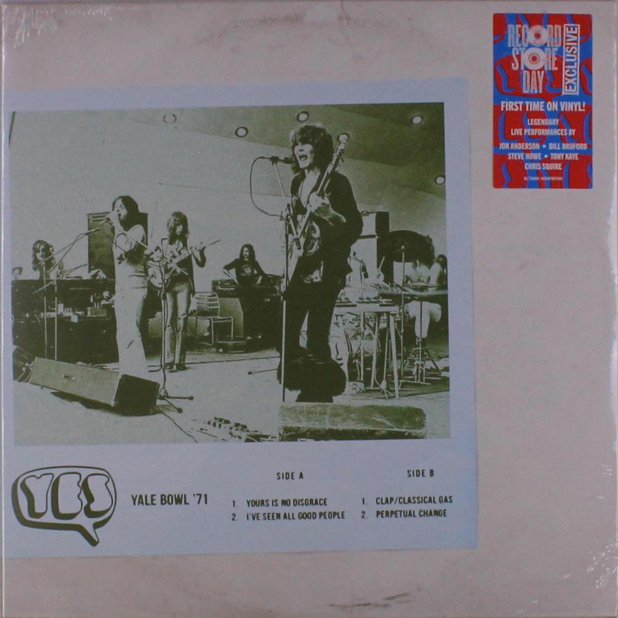 Виниловая пластинка Yes - Yale Bowl '71 (1 LP)
