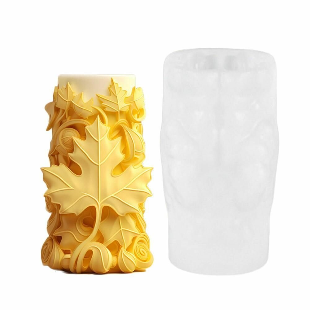 12 см DIY форма кленового листа силиконовая форма для свечей