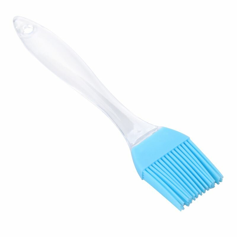 Прозрачная ручка, съемная силиконовая щетка для барбекю, масла, инструмент выпечки, при грилировании,