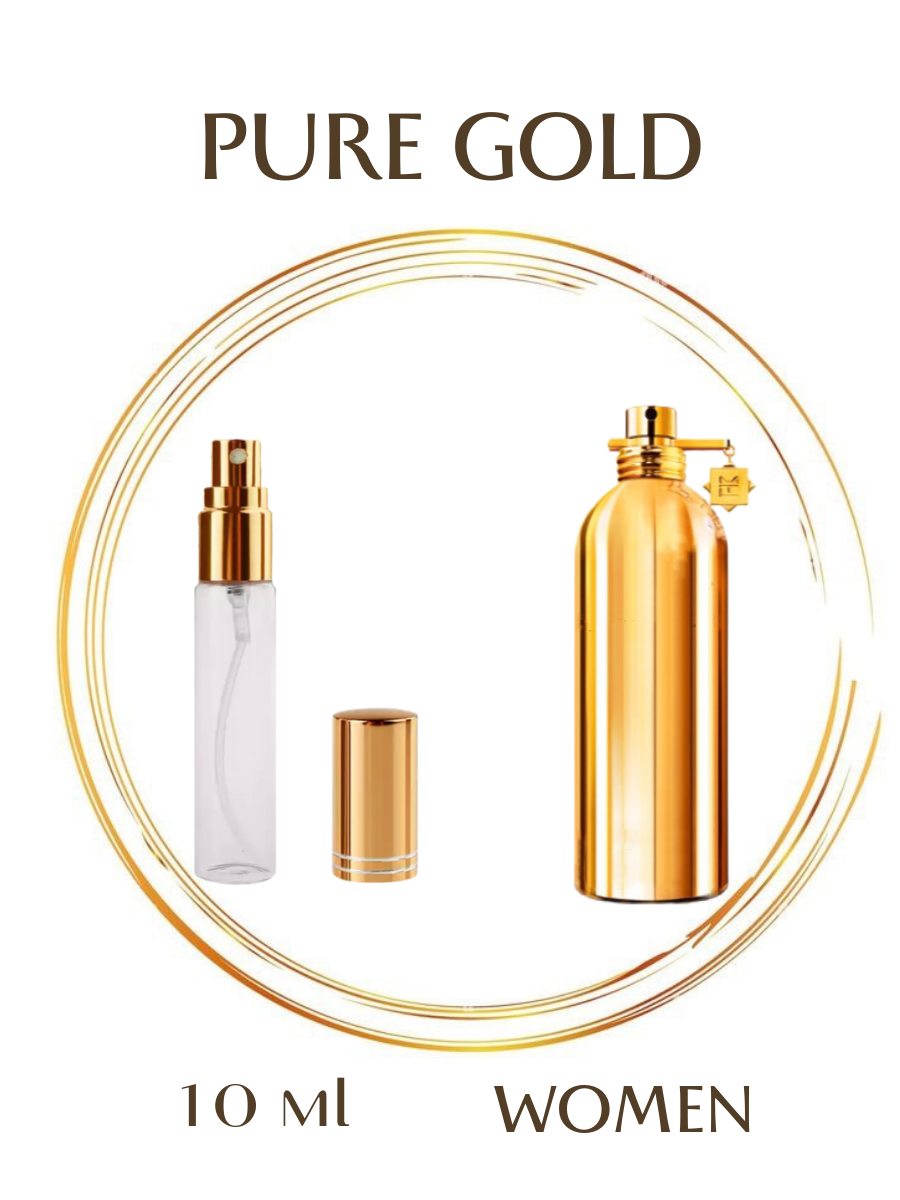 Духи парфюм Pure Gold спрей 10 мл женские, цветочные, фруктовые