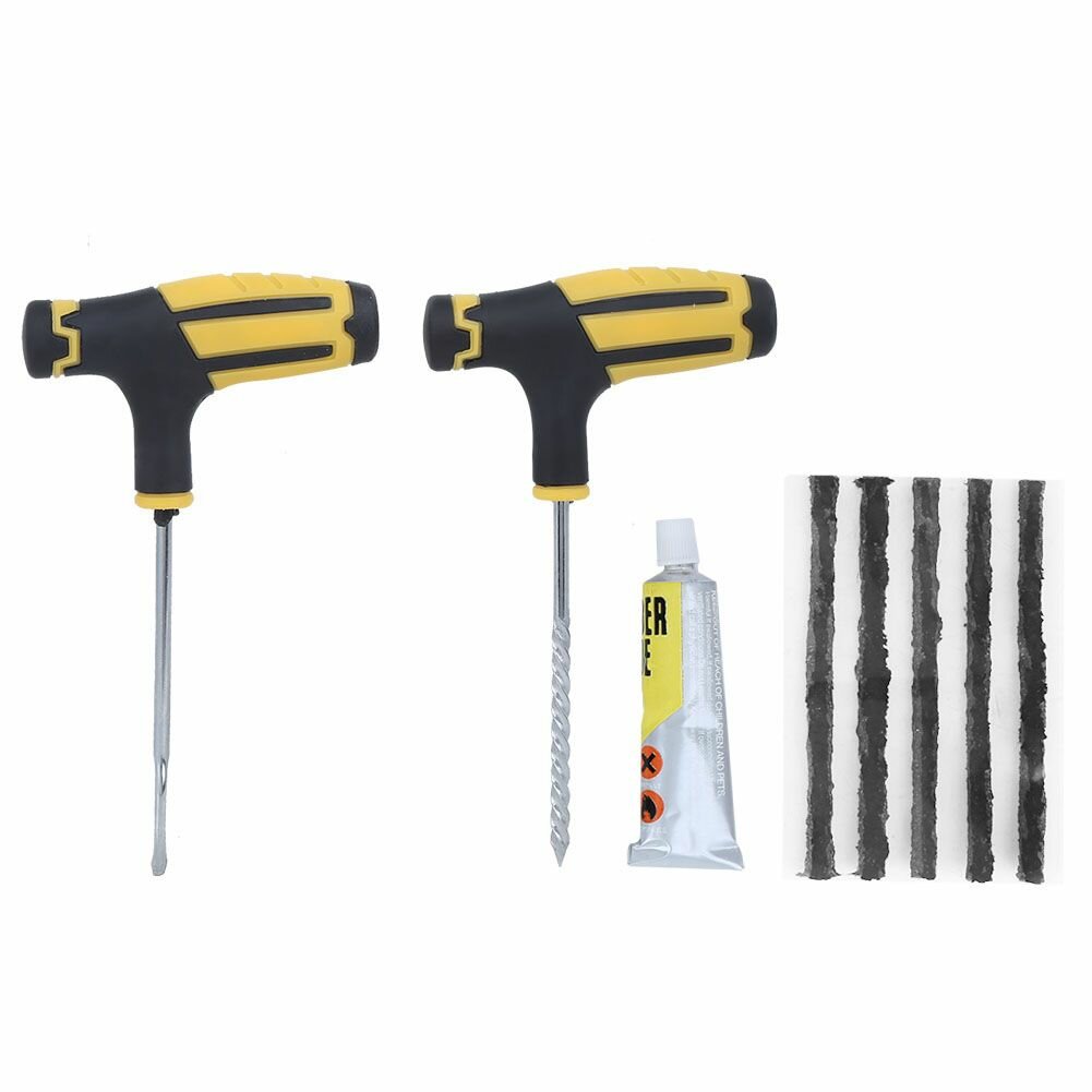 Комплект для ремонта шин, бескамерная пробка, инструмент для авто, мотоциклов,